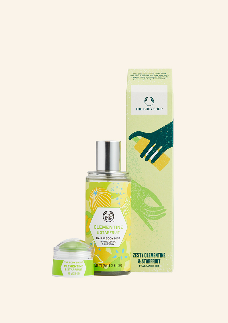 Zesty Clementine & Starfruit Fragrance Set | Gifts | The Body Shop